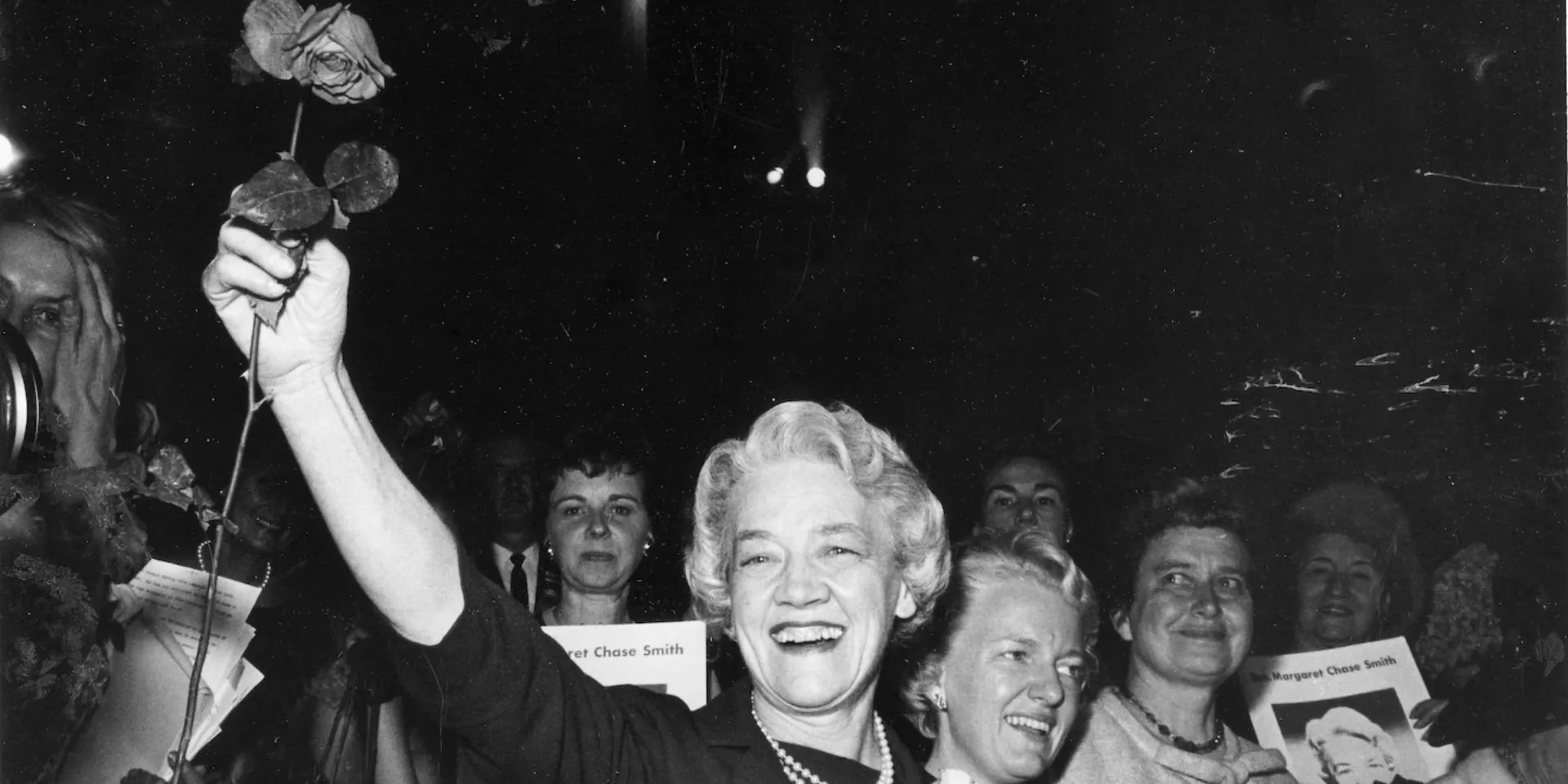 Margaret Chase Smith becomes first woman elected to U.S. Senate | 1948 ...
