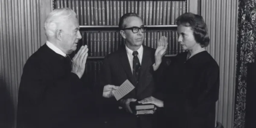 Sandra Day O’Connor confirmed as first woman U.S. Supreme Court justice ...